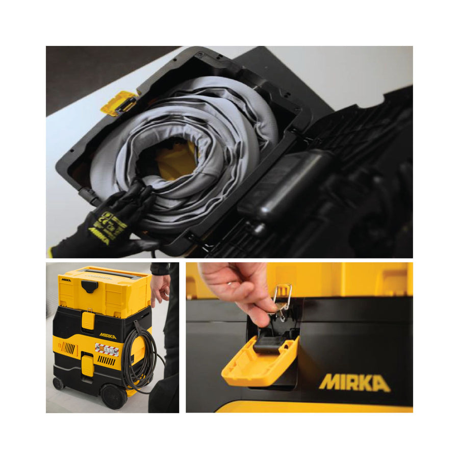 Mirka DEXOS 1217M 230V AFC Dust Extractor with 4m Hose – Restorate