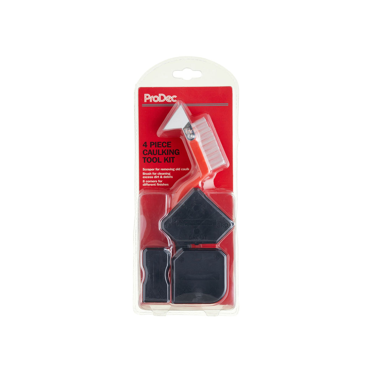 Rodo Prodec 4pc Caulking Tool Kit (PLD010) – Restorate