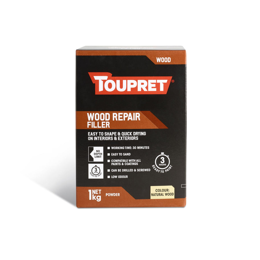 Toupret Wood Repair Filler Powder 1kg – Restorate