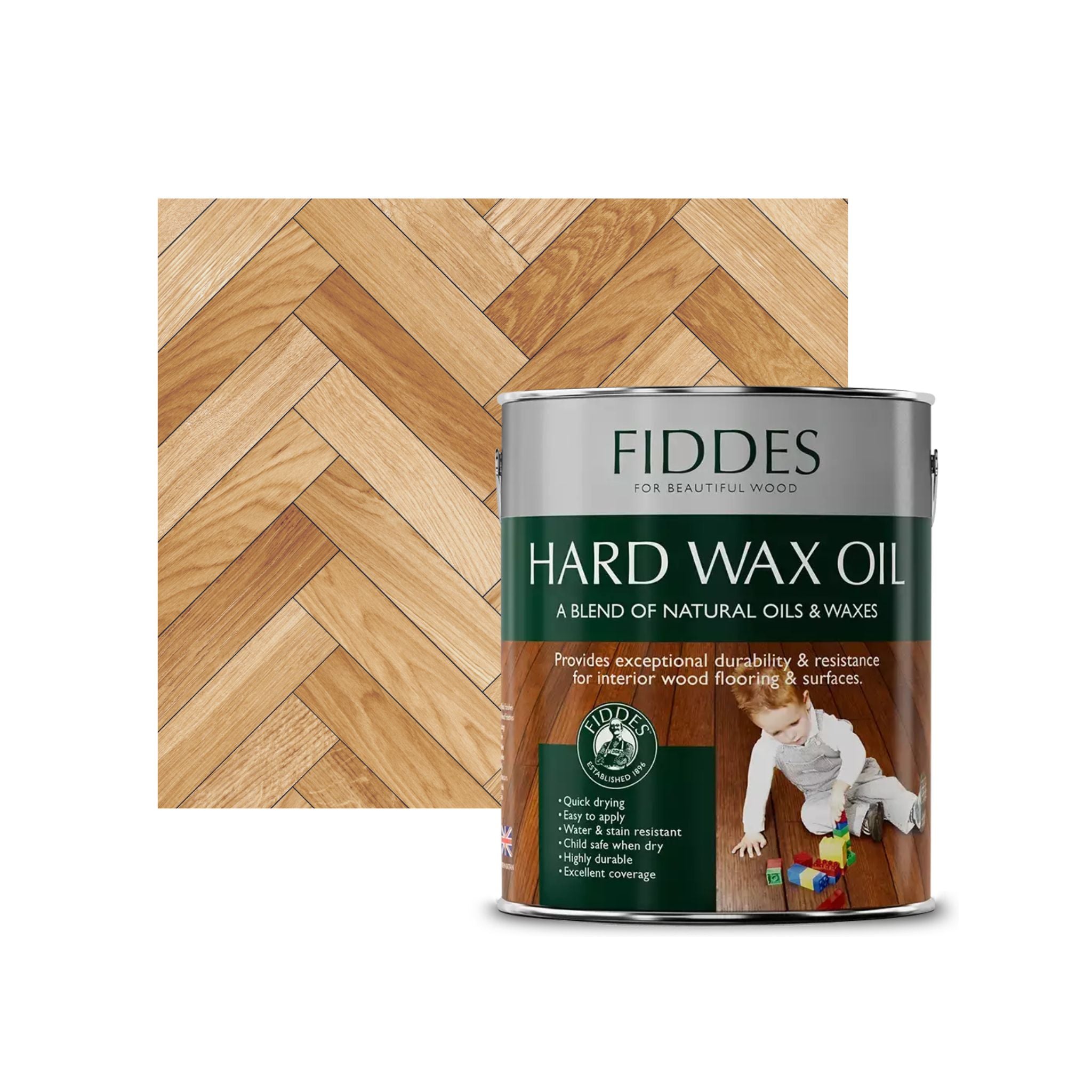 Fiddes Hard Wax Oil Various Colours and Sizes Restorate