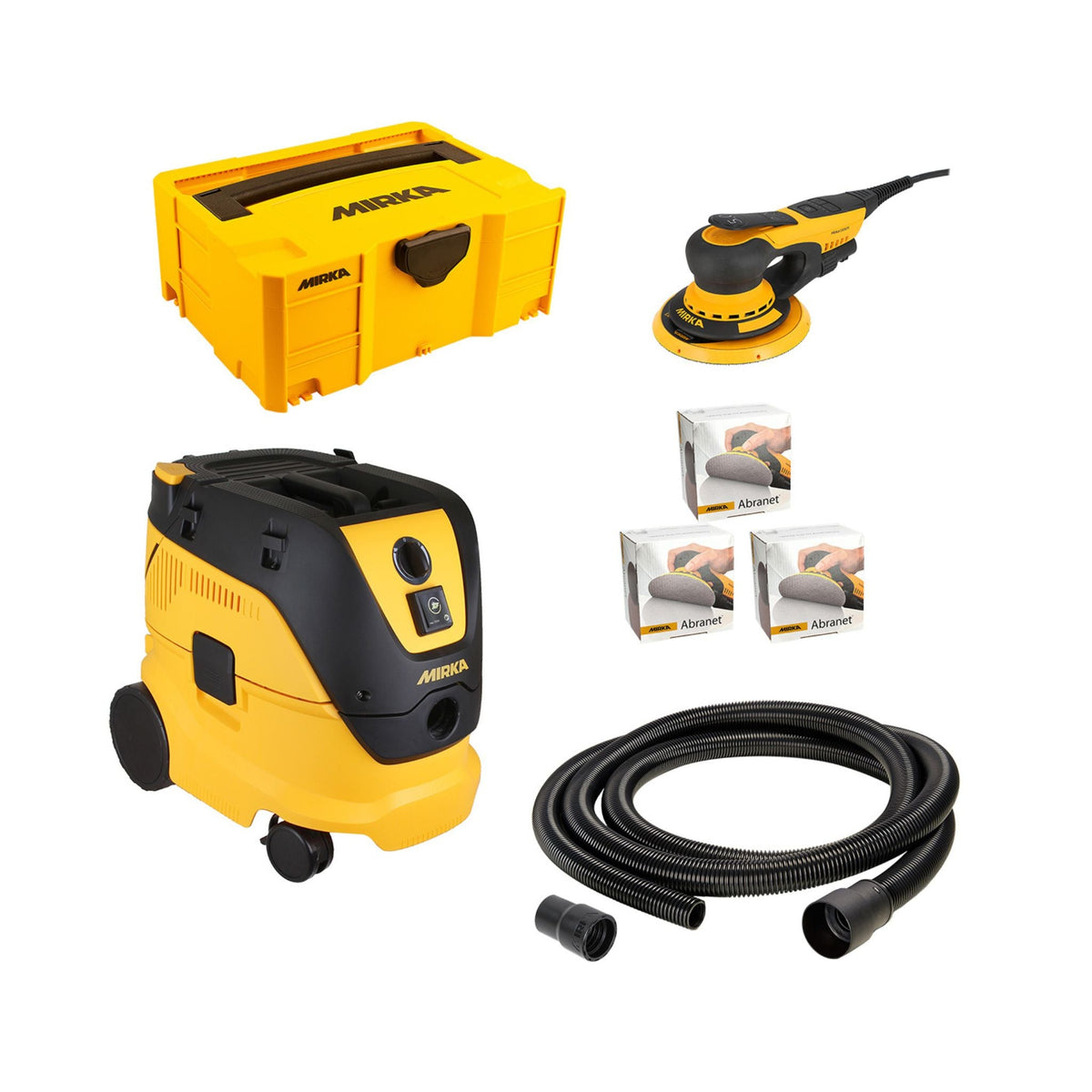 Mirka DEROS II 5650CV & 1230L PC 230V Deco Kit – Restorate