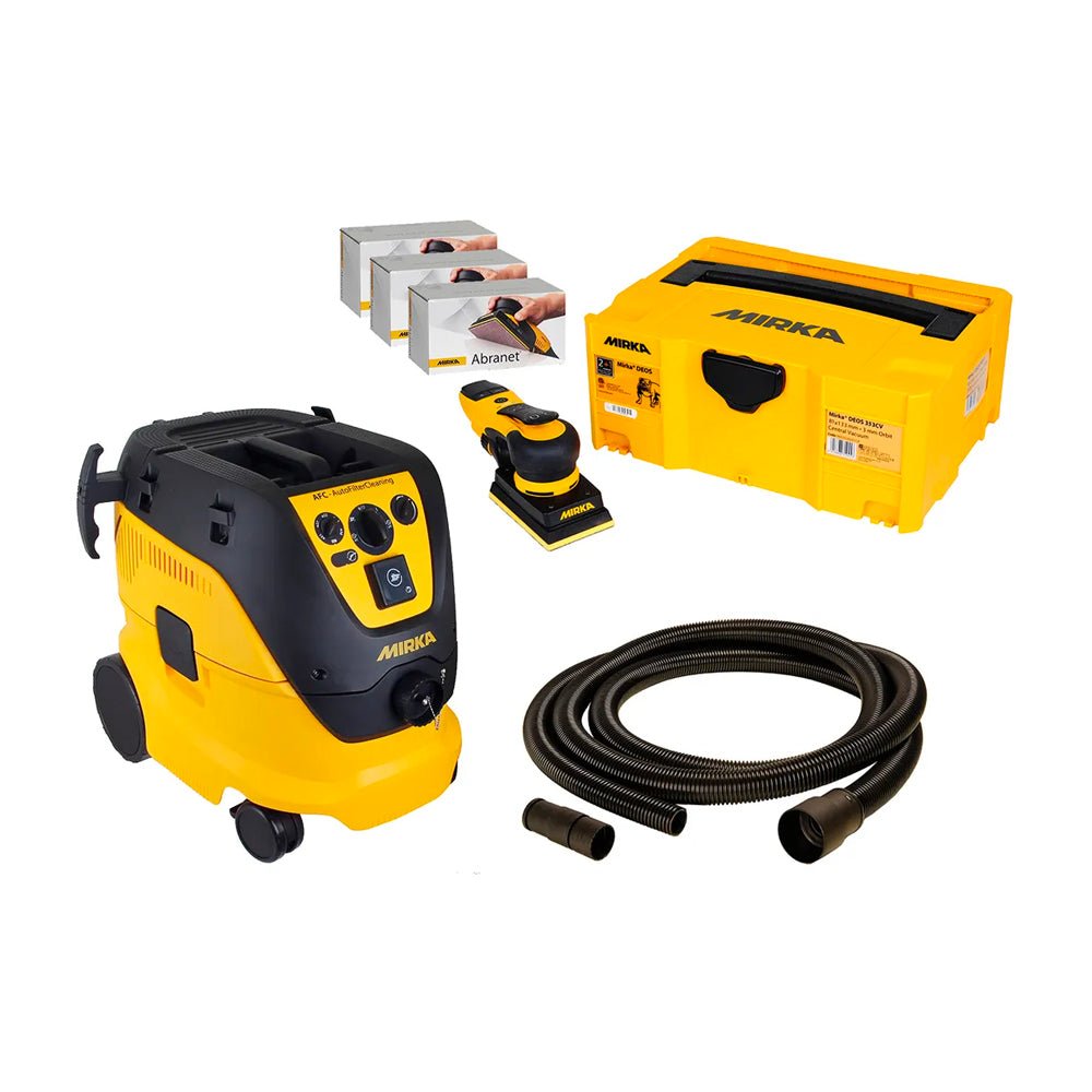 Mirka DEOS II 353CV 81x133mm & 1230M 230V Deco Kit – Restorate