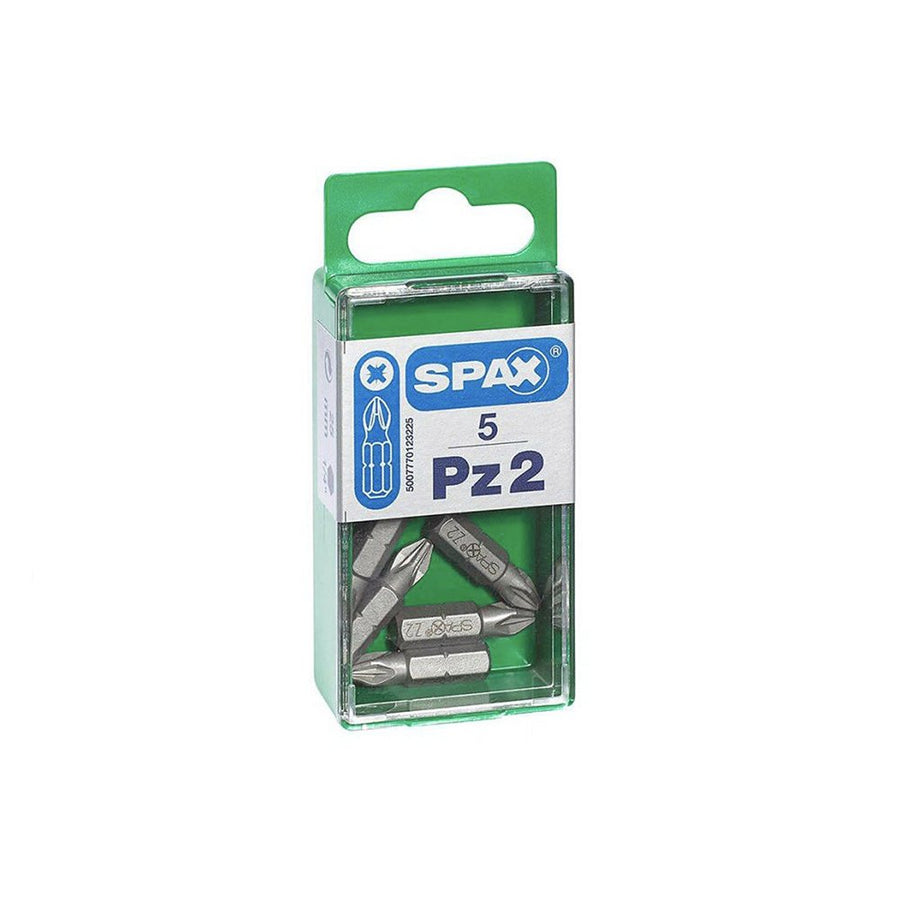 Spax Pz Pozi Driver Bits (Pack of 5) - Restorate